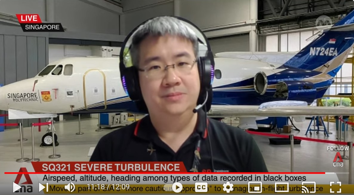 SQ flight turbulence: Interview with Liew Hui Sing, Aerospace Specialist from SP's School of ...