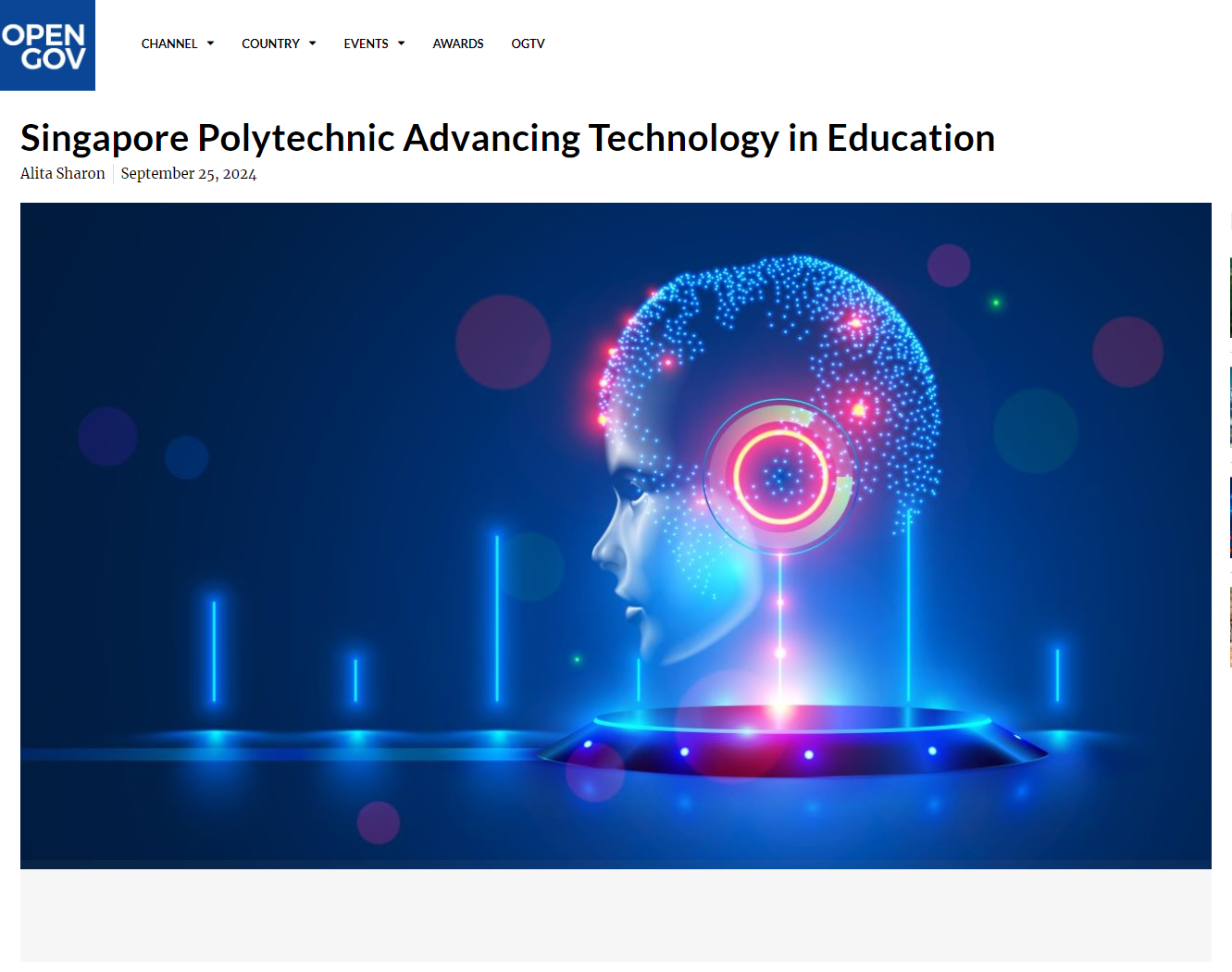Singapore Polytechnic Advancing Technology in Education | SP