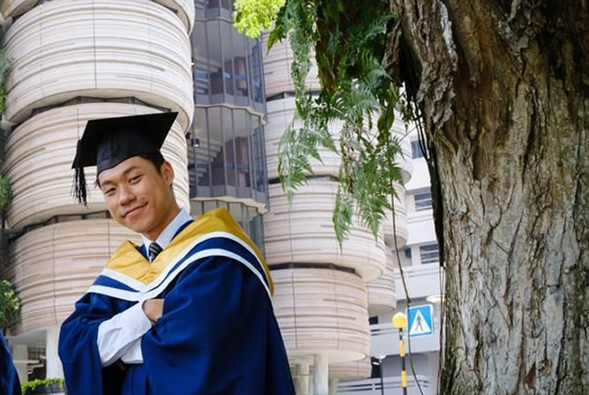 From being overlooked to wearing mortarboard — NTU student proves it is never too late with ...