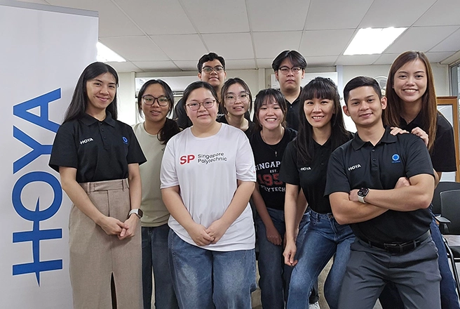SP Optometry students partner with HOYA Singapore to bring clearer ...