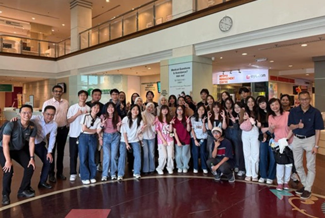 SP Optometry students' insightful journey to Malaysia | SP