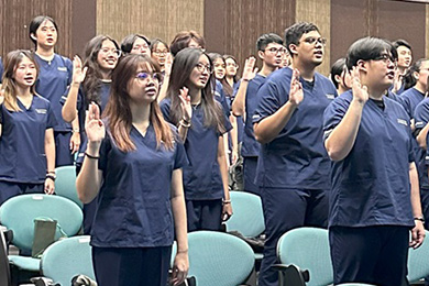 First SP Optometry Scrubs Ceremony: A Milestone in Eye Care | SP
