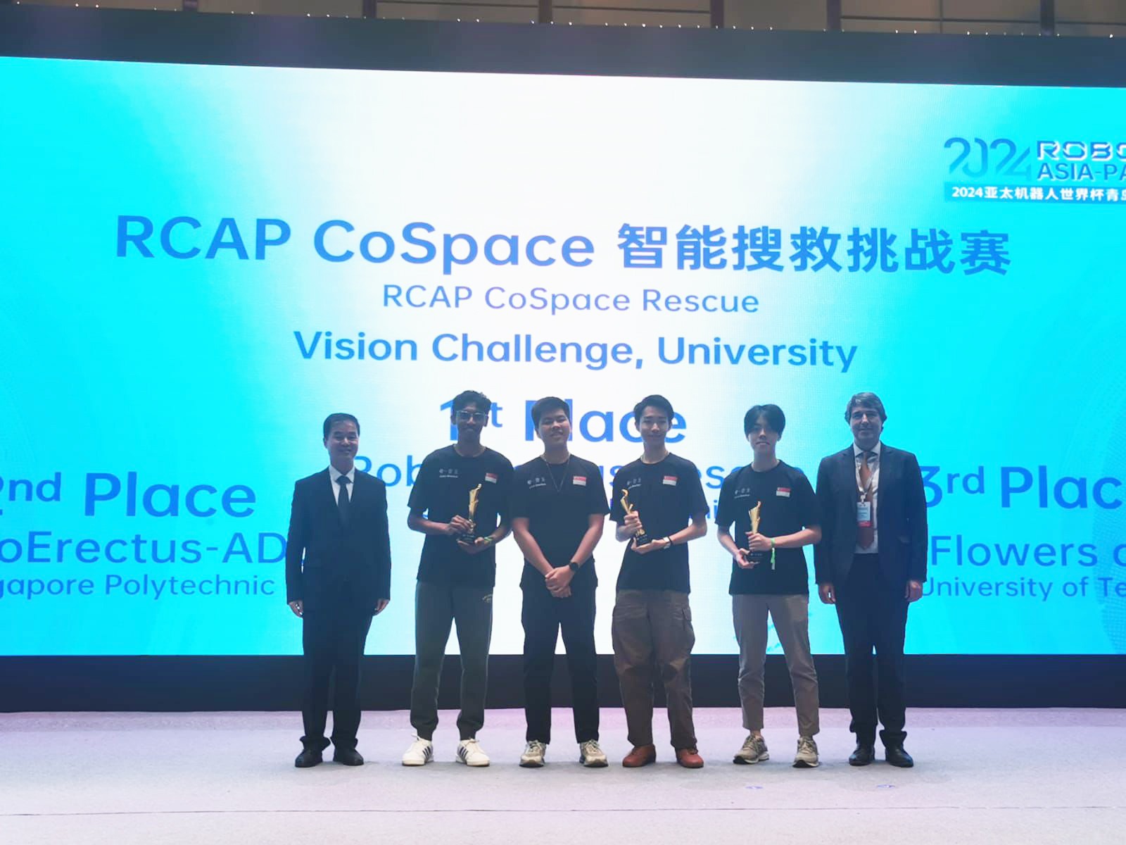 SP teams clinched 1st Place, 2nd Place and two Best Technical Paper ...