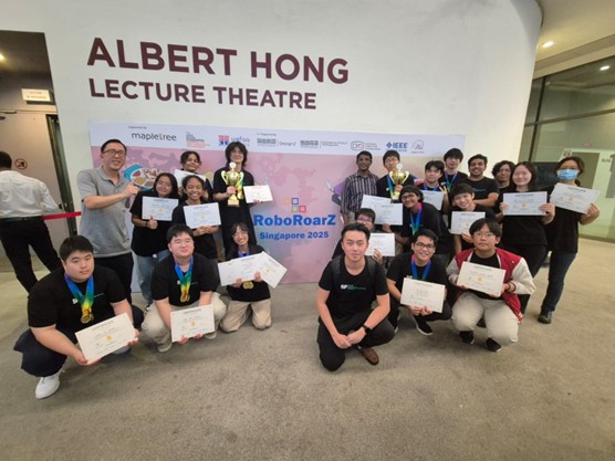 EEE teams clinched 1st and 2nd Places at RoboRoarZ 2025 | SP