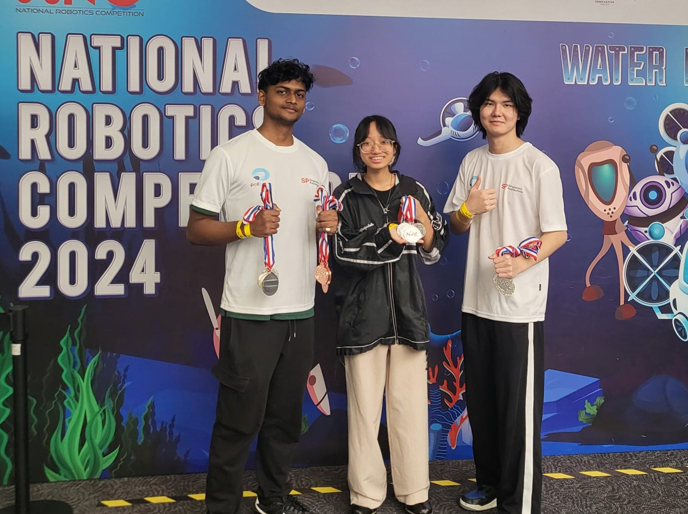 EEE team won 2nd place at National Robotics Games | SP