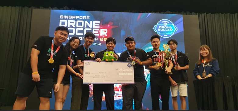 SP Team emerged overall champion for Drone Soccer Championship 2025 | SP