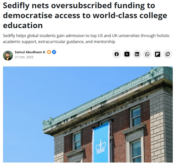 Sedifly nets oversubscribed funding to democratise access to world ...