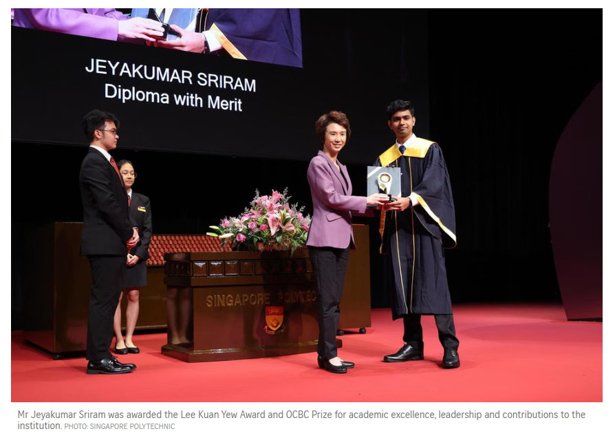 Award-winning Singapore poly graduate is aspiring tech entrepreneur coding for social good | SP