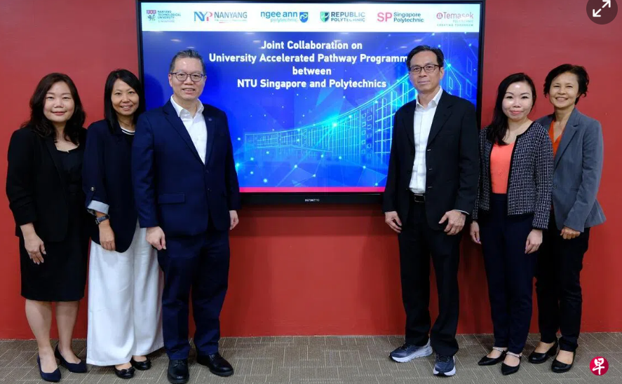 NTU collaborates with 5 polytechnic institutes for students to take ...