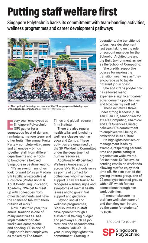 Putting staff welfare first | SP