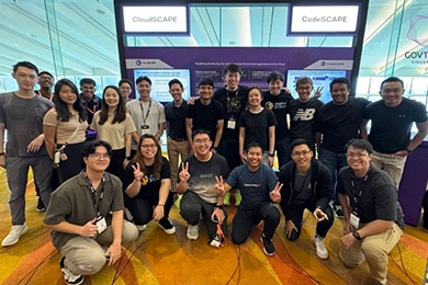 Applied AI & Analytics student interns at GovTech’s Cybersecurity Group ...